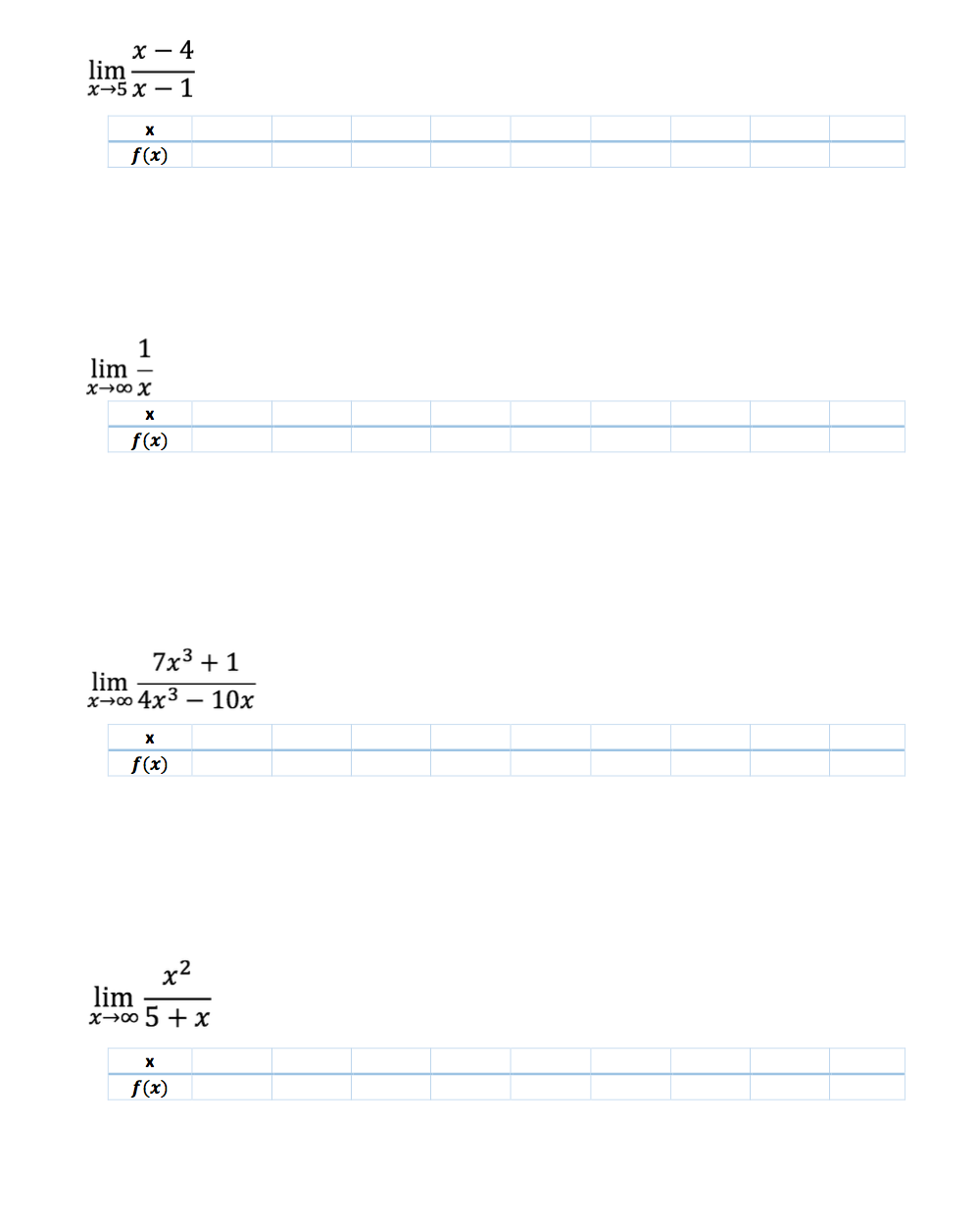 Rearranging Limits – Debate Math